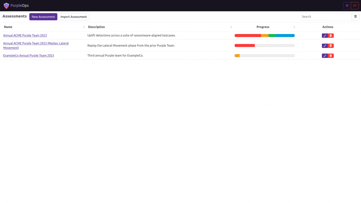 PurpleOps: open-source self-hosted purple team management web application PurpleOps: open-source self-hosted purple team management web application