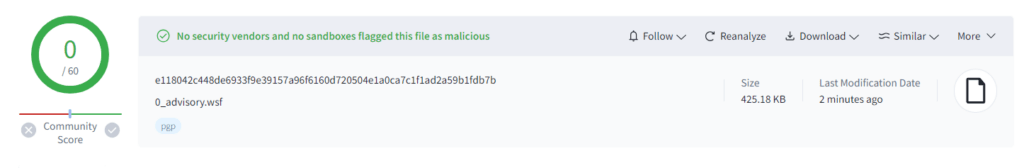 Raspberry Robin Evolves: Malware Now Targets WSF Files Raspberry Robin Evolves: Malware Now Targets WSF Files