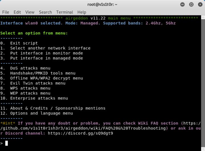 airgeddon: a multi-use bash script for Linux systems to audit wireless ... airgeddon: a multi-use bash script for Linux systems to audit wireless ...