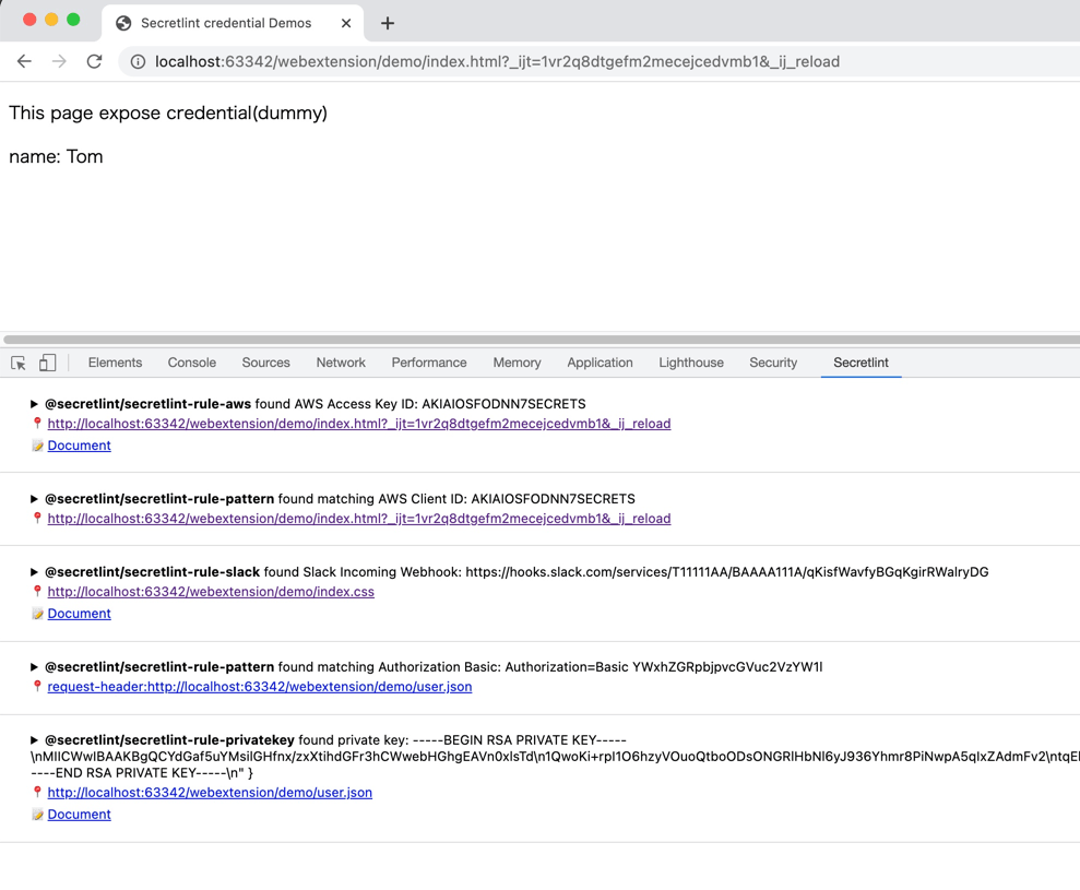 Secretlint Pluggable Linting Tool To Prevent Committing Credential
